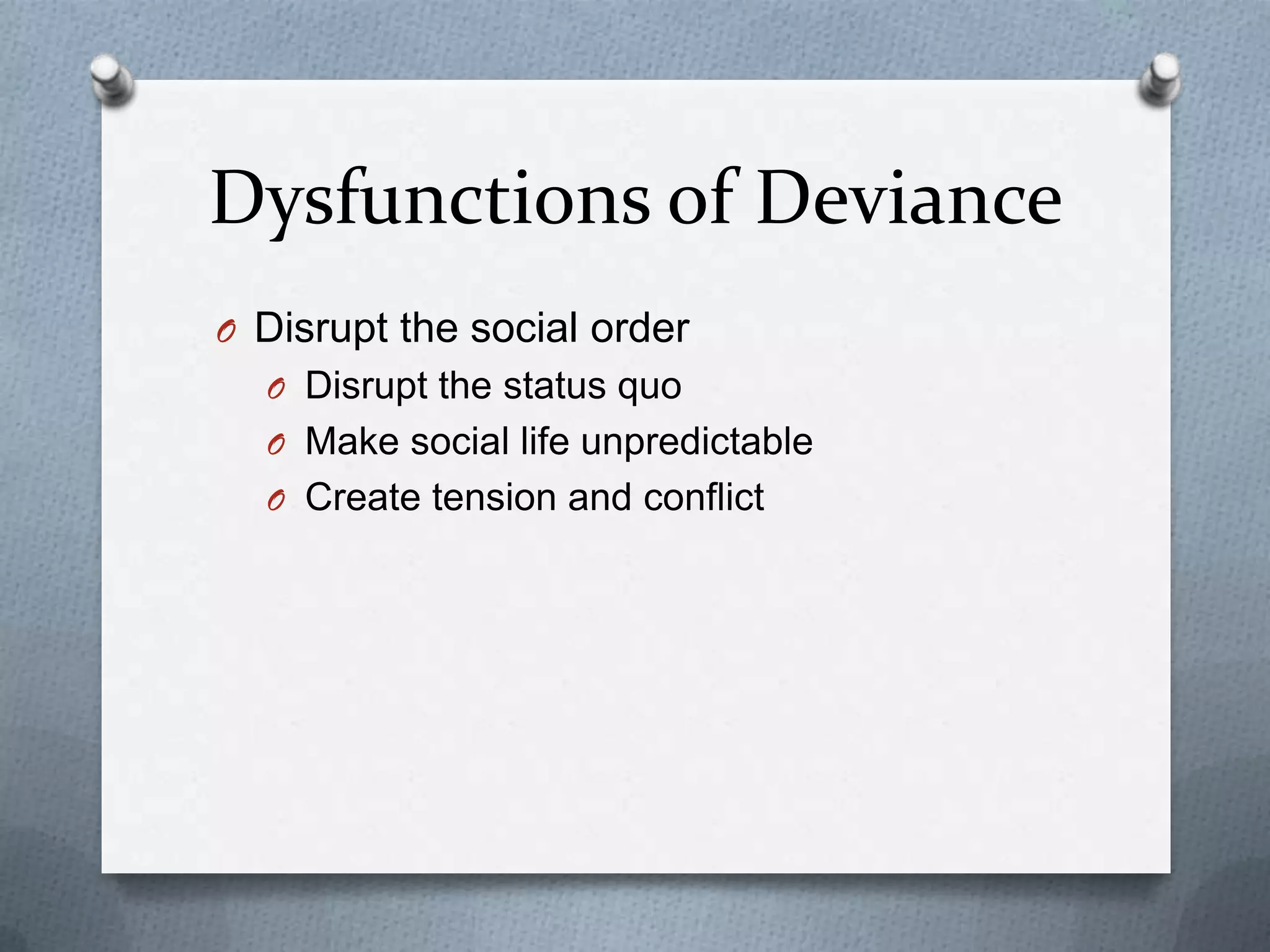 Deviance and social control | PPTX