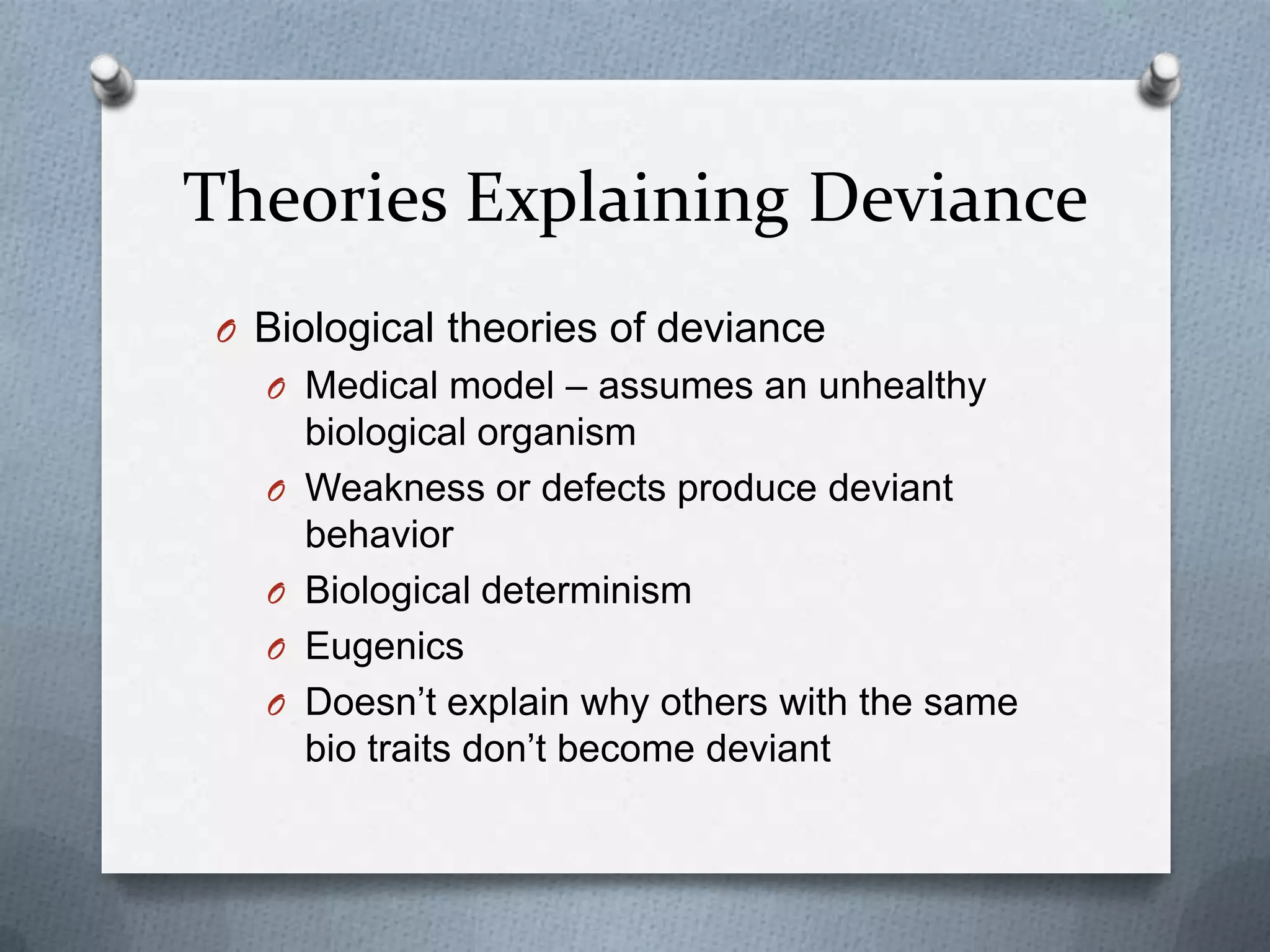 Deviance and social control | PPTX