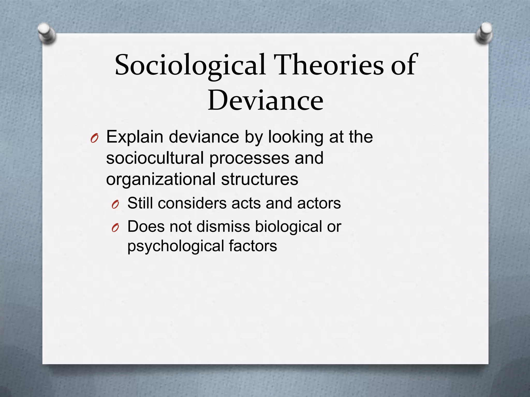 Deviance and social control | PPTX