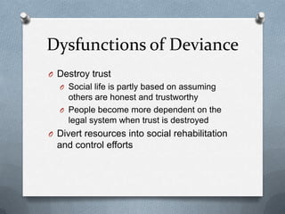 Deviance and social control | PPTX