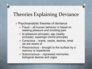 Deviance and social control | PPTX