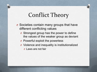 Deviance and social control | PPTX