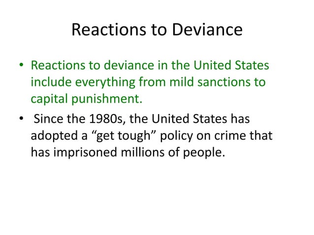 Deviance and social control lecture notes | PPTX | Crime & Harmful Acts ...