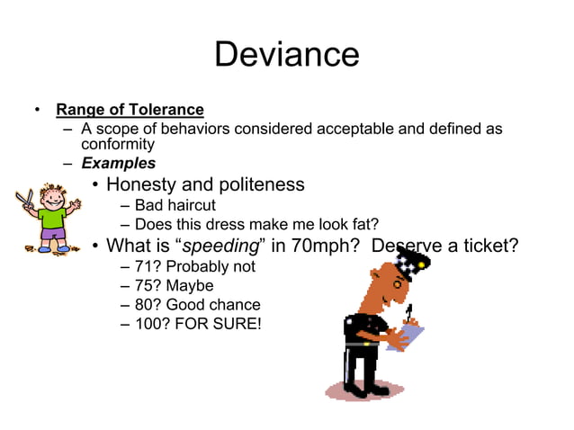 Deviance and Social Control student notes.ppt | Crime & Harmful Acts to ...