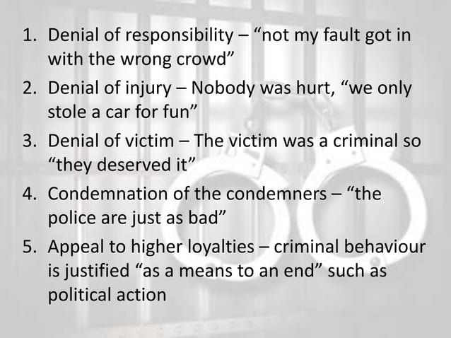 Deviance culture of the gang | PPT