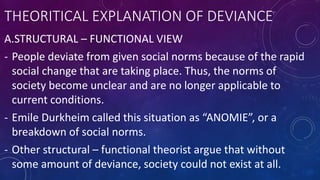 Deviance, social problem and | PPTX | Substance Abuse | Diseases and ...
