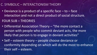 Deviance, social problem and | PPTX | Substance Abuse | Diseases and ...
