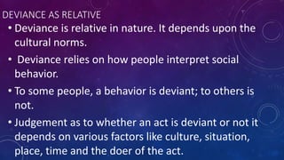 Deviance, social problem and | PPTX | Substance Abuse | Diseases and ...