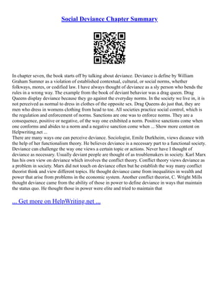 Deviance Theory And Drug Use | PDF