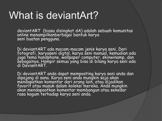 Deviant art | PPTX