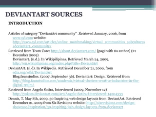 Deviantart2 | PPTX
