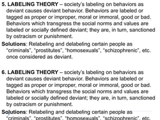 Deviant behavior | PPTX