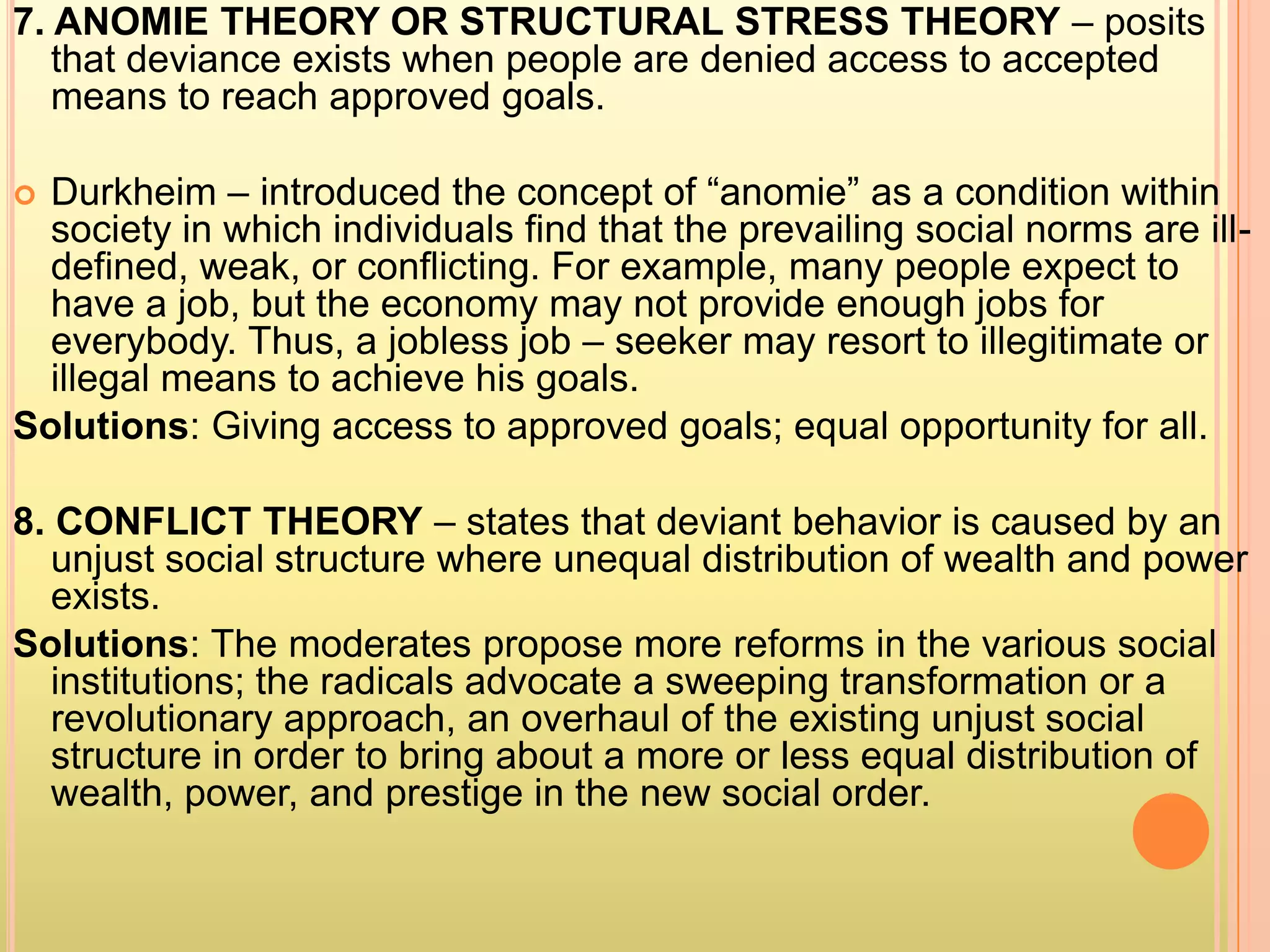 Deviant behavior | PPTX