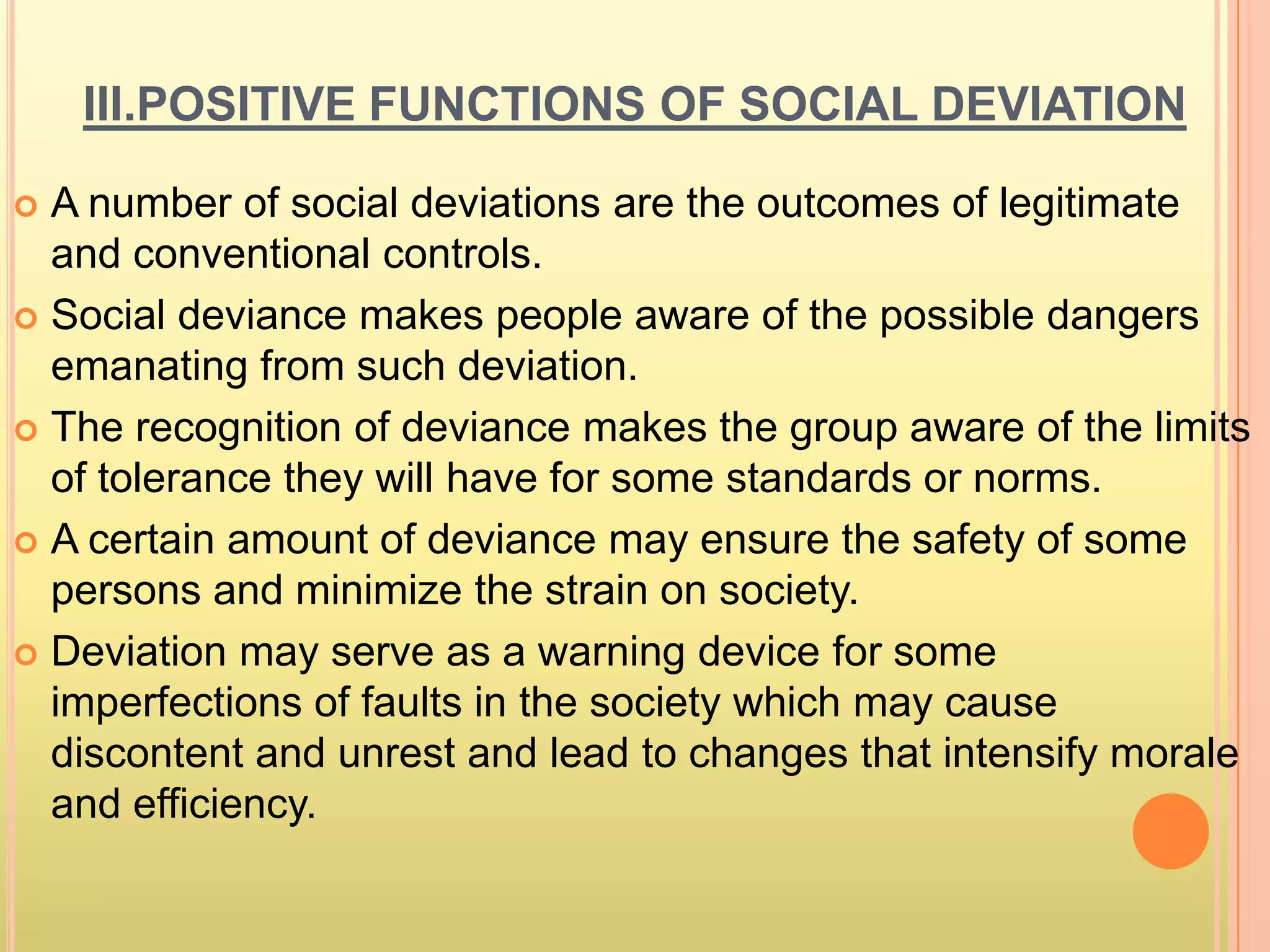 Deviant behavior | PPTX