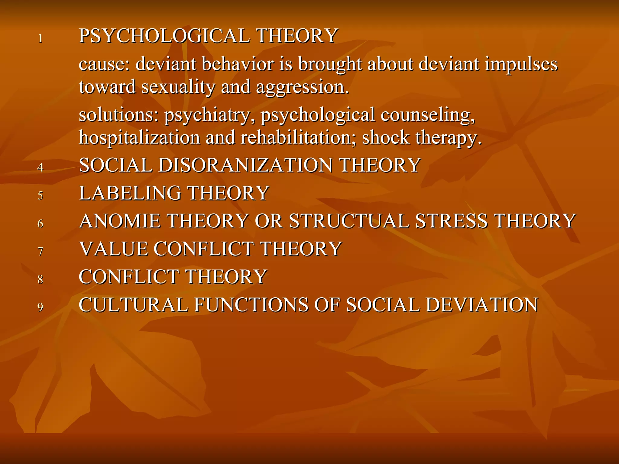 Deviant Behavior Sumugat | PPT