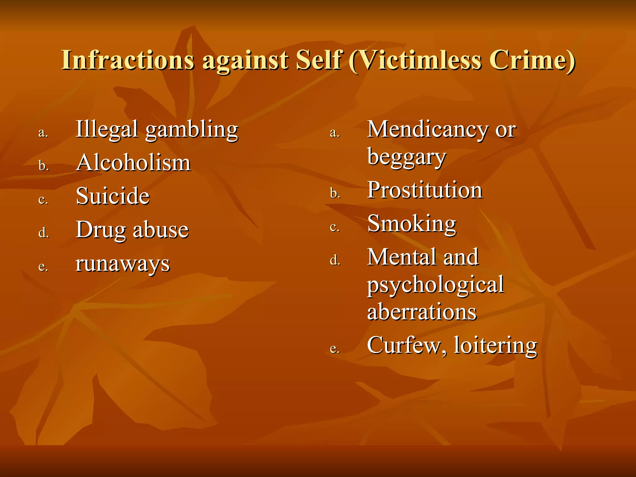 Deviant Behavior Sumugat | PPT