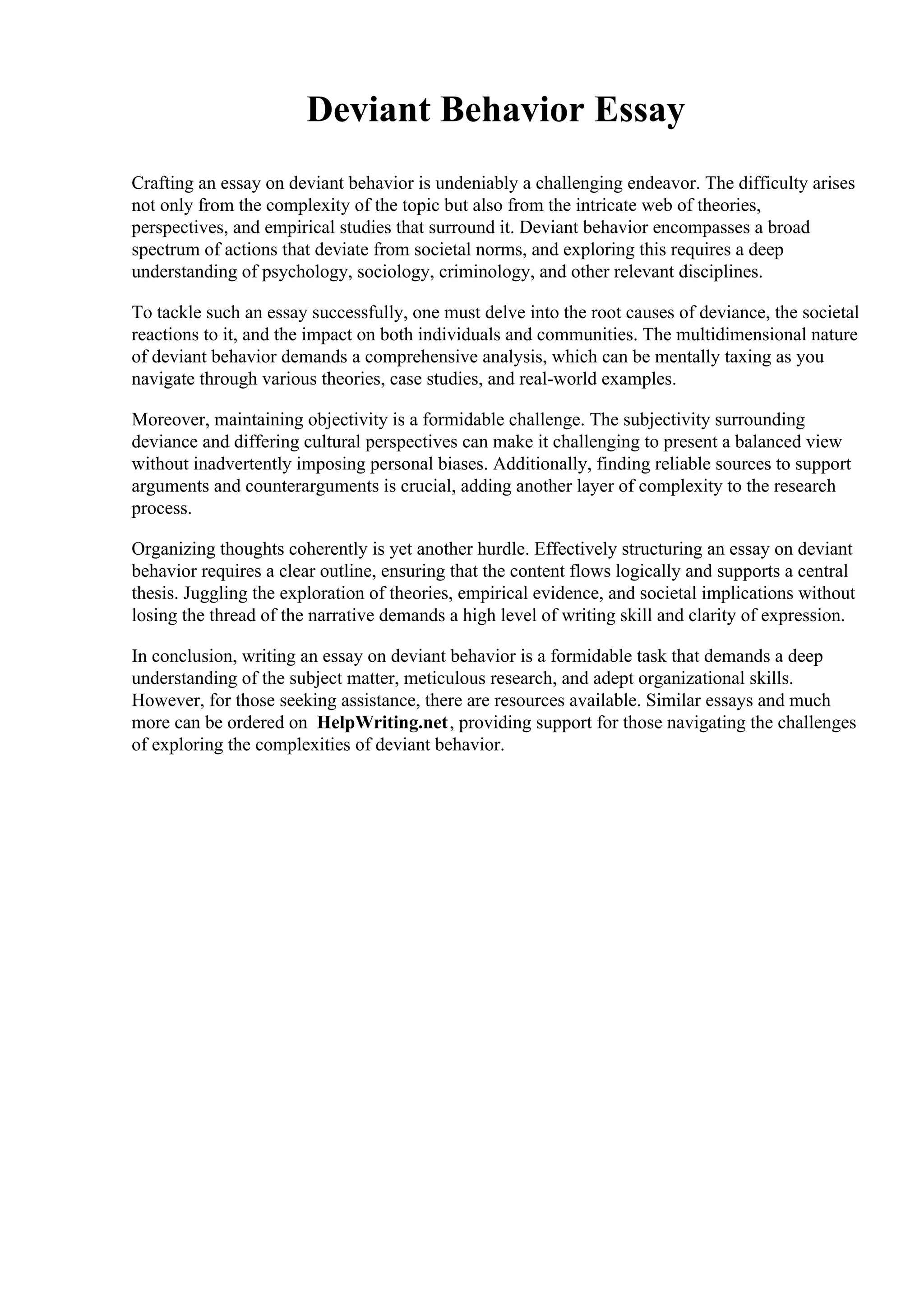 Deviant Behavior Essay.pdf