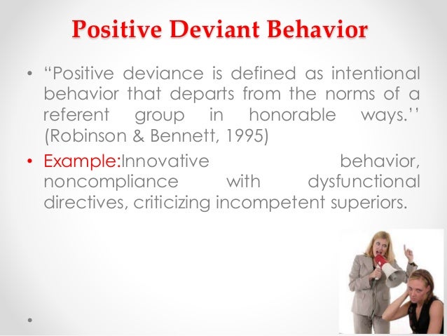 Which Is An Example Of Deviant Workplace Behavior