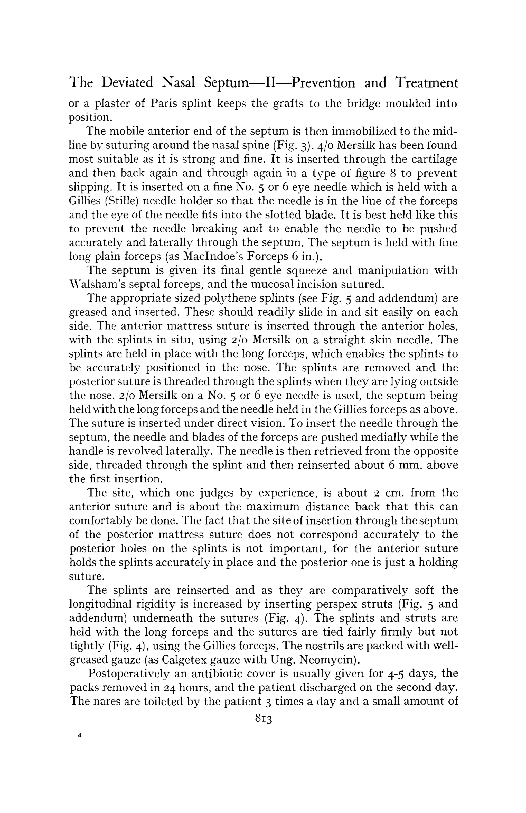 Deviated Nasal Septum | PDF