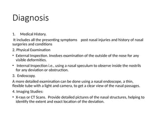 DEVIATED NASAL SEPTUM.in emergency carepptx | PPTX