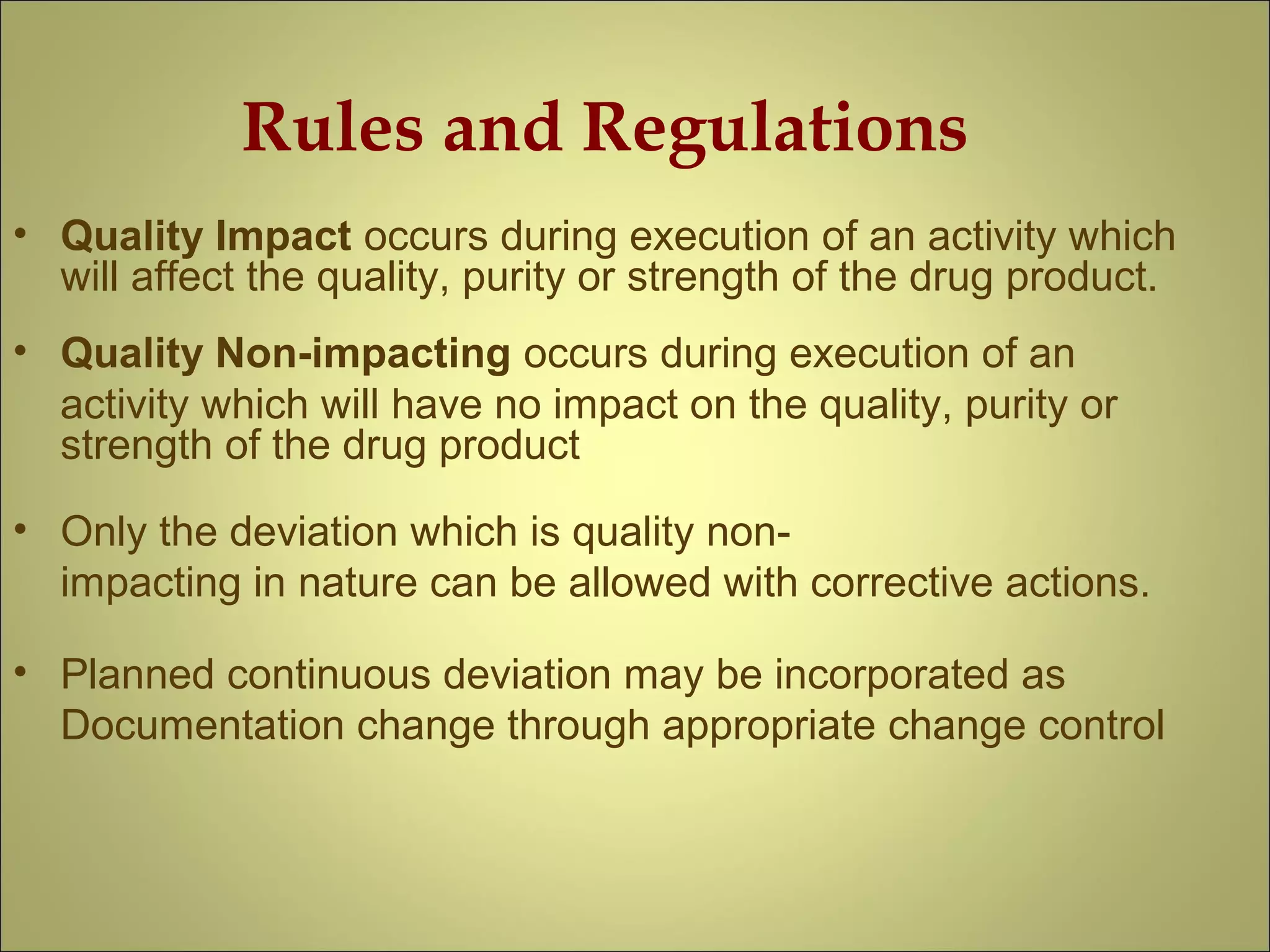 Deviation control system | PPT