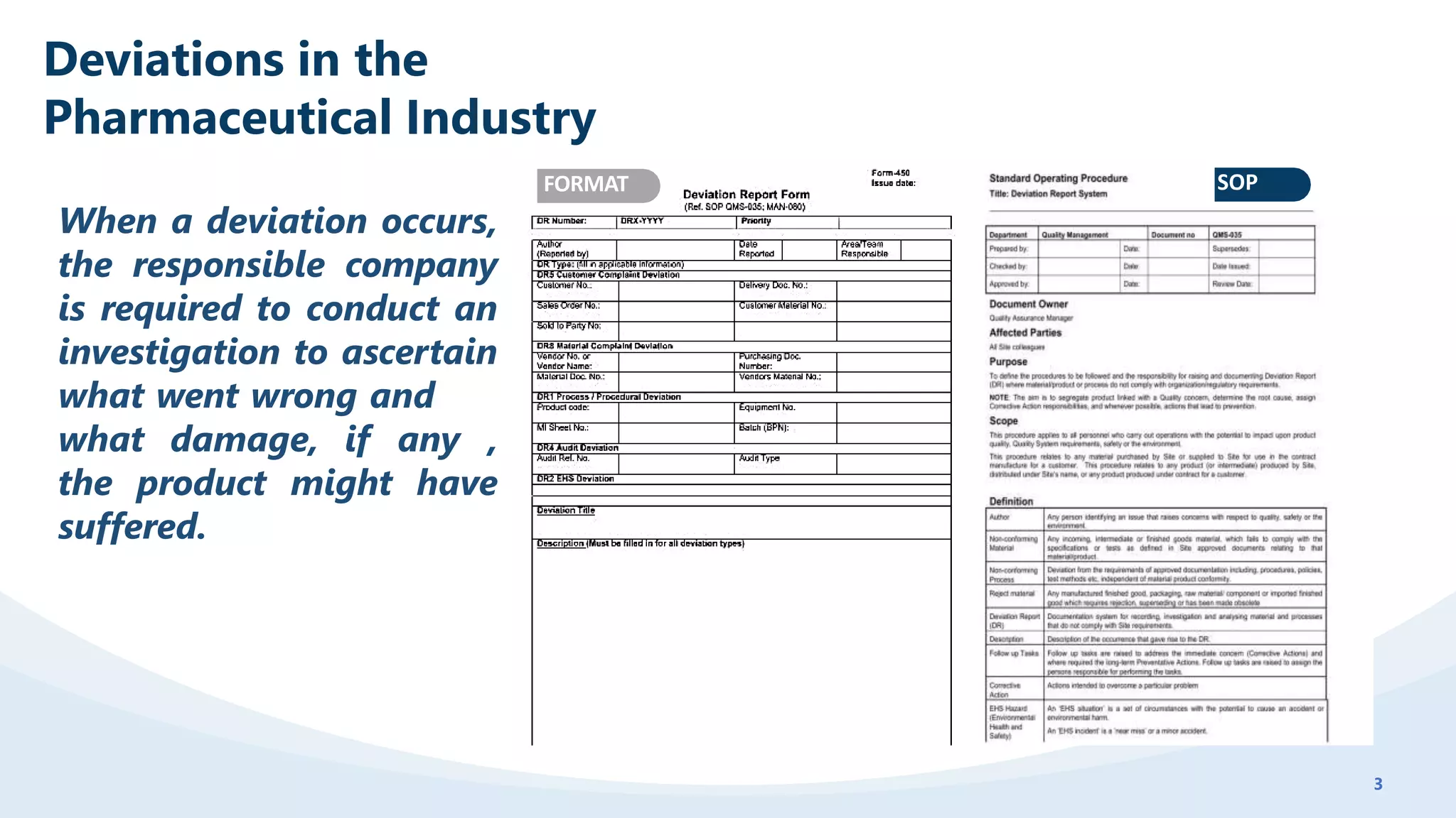 DEVIATION, OOS &OOT | PPTX
