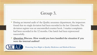 Deviation management | PPTX