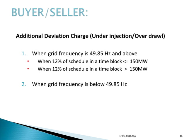 Deviation Settlement Mechanism (DSM) | PPTX
