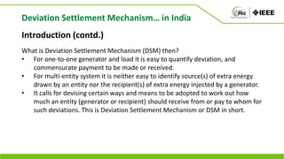 Deviation Settlement Mechanism for Improving Grid Frequency Regime in India.pptx