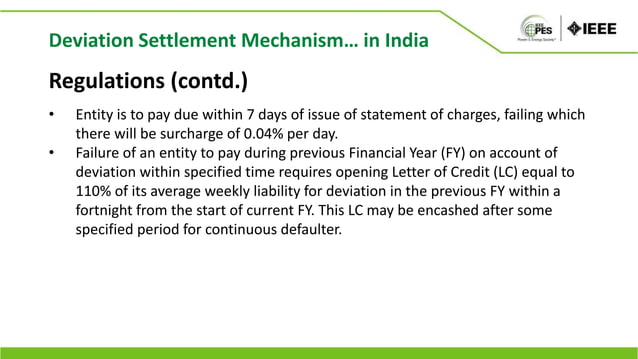 Deviation Settlement Mechanism for Improving Grid Frequency Regime in India.pptx | Gas and ...