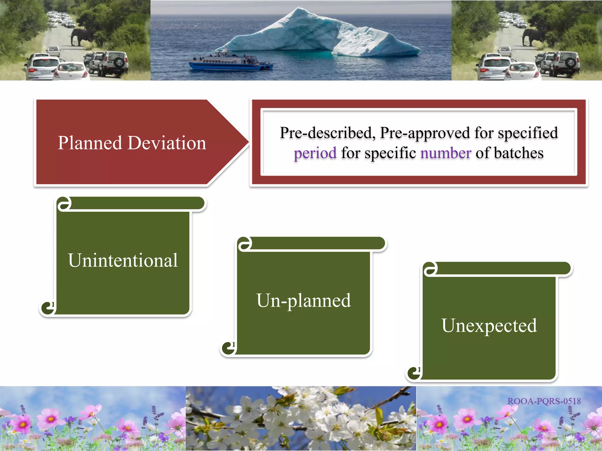 Deviations Permissibility & Handling in GMP | PDF