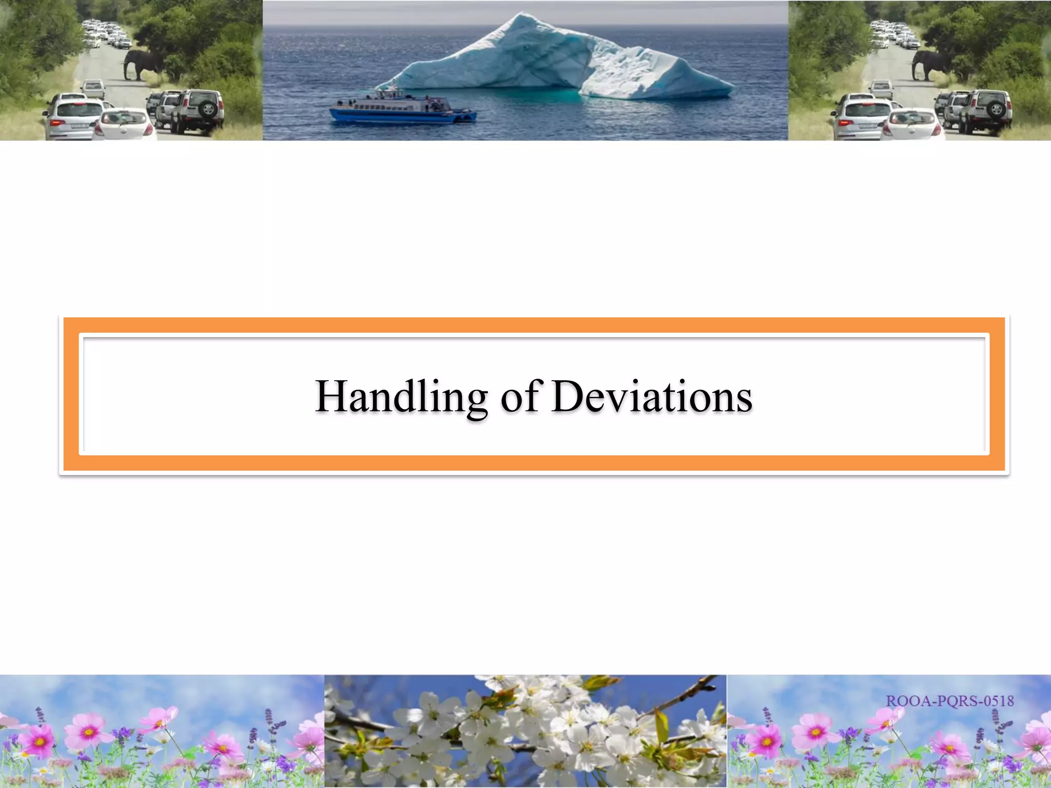 Deviations Permissibility & Handling in GMP | PDF
