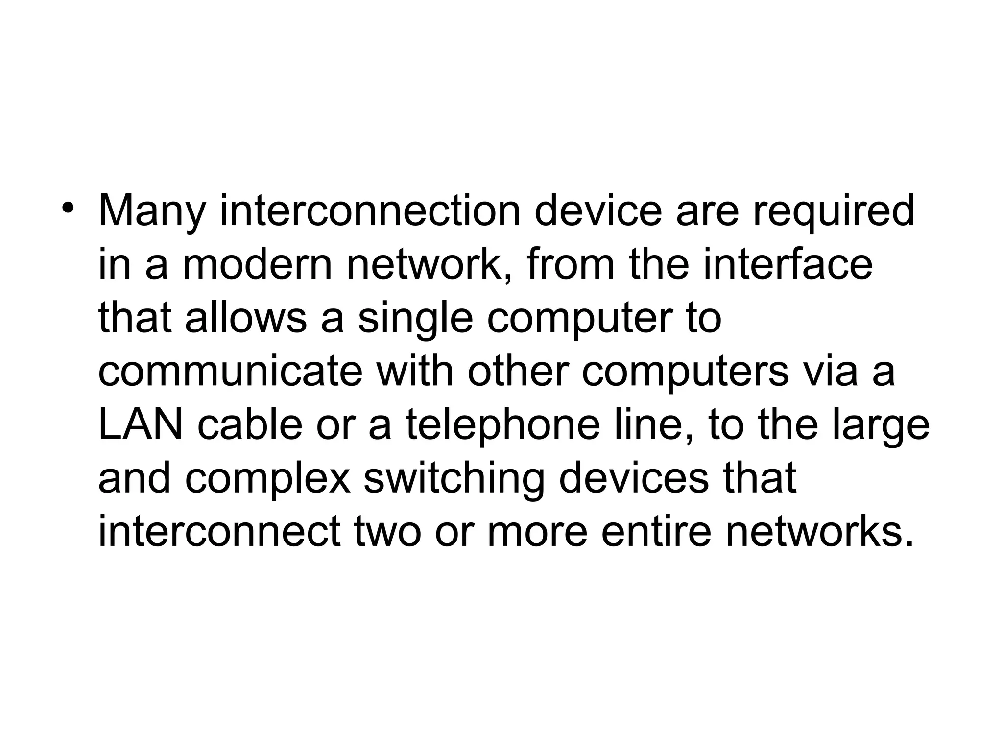 Network Devices | PPT