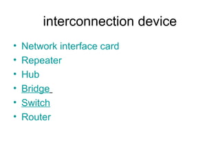 Network Devices | PPT | Computer Networking | Computing