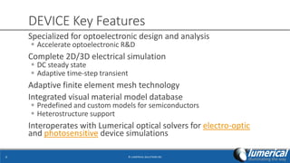 Lumerical Software: DEVICE | PDF