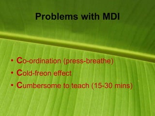 Inhaler Devices in Airway Disease Management | PPT