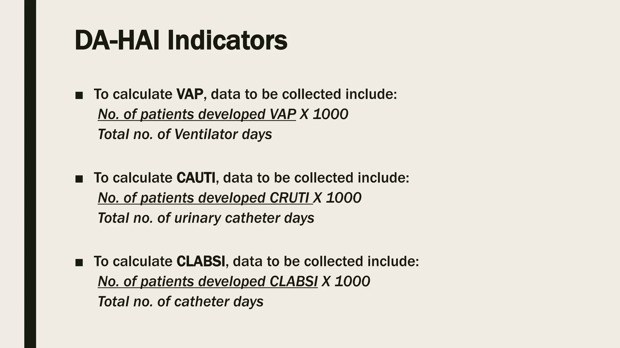 Device associated hospital acquired infection (da hai) | PPTX