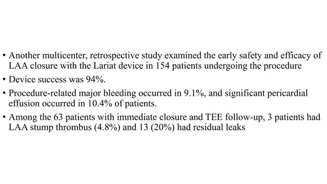 Device Based Left Atrial Appendage Closure.pptx