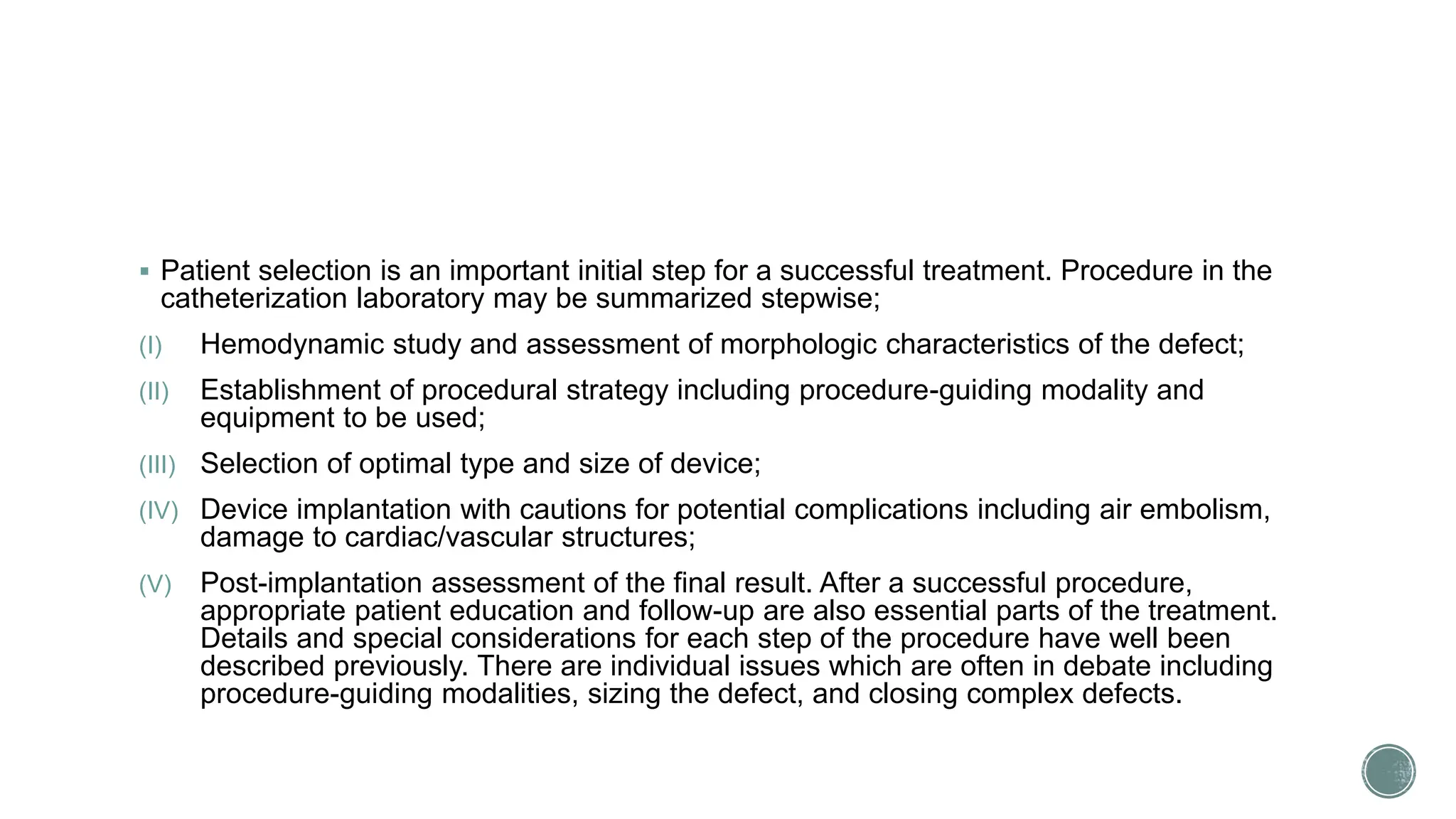 Cardiac Catheterization Device Closure Of Asd Pptx