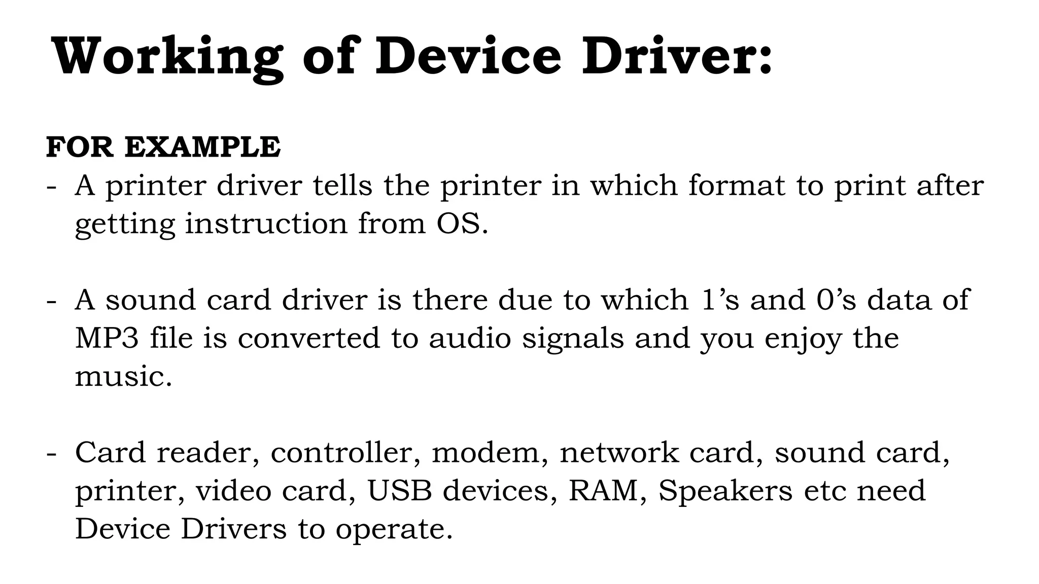 Computer System Servicing NC2 - Device Drivers for All Junior and ...