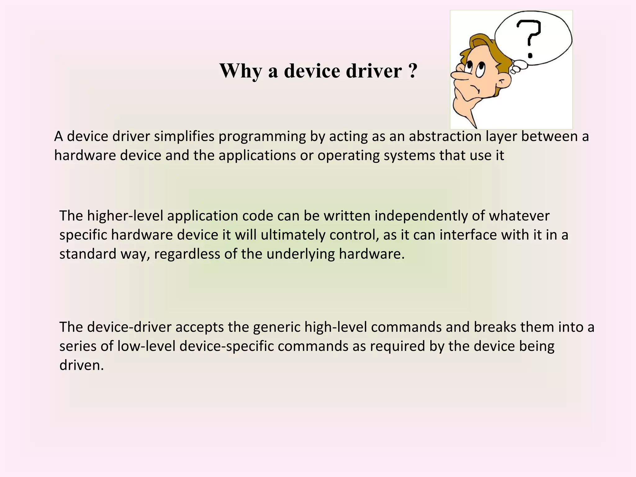 Device Drivers | PPT