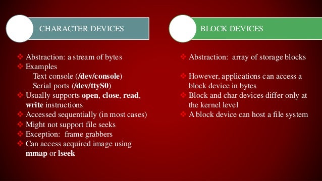 Linux Device Driver’s