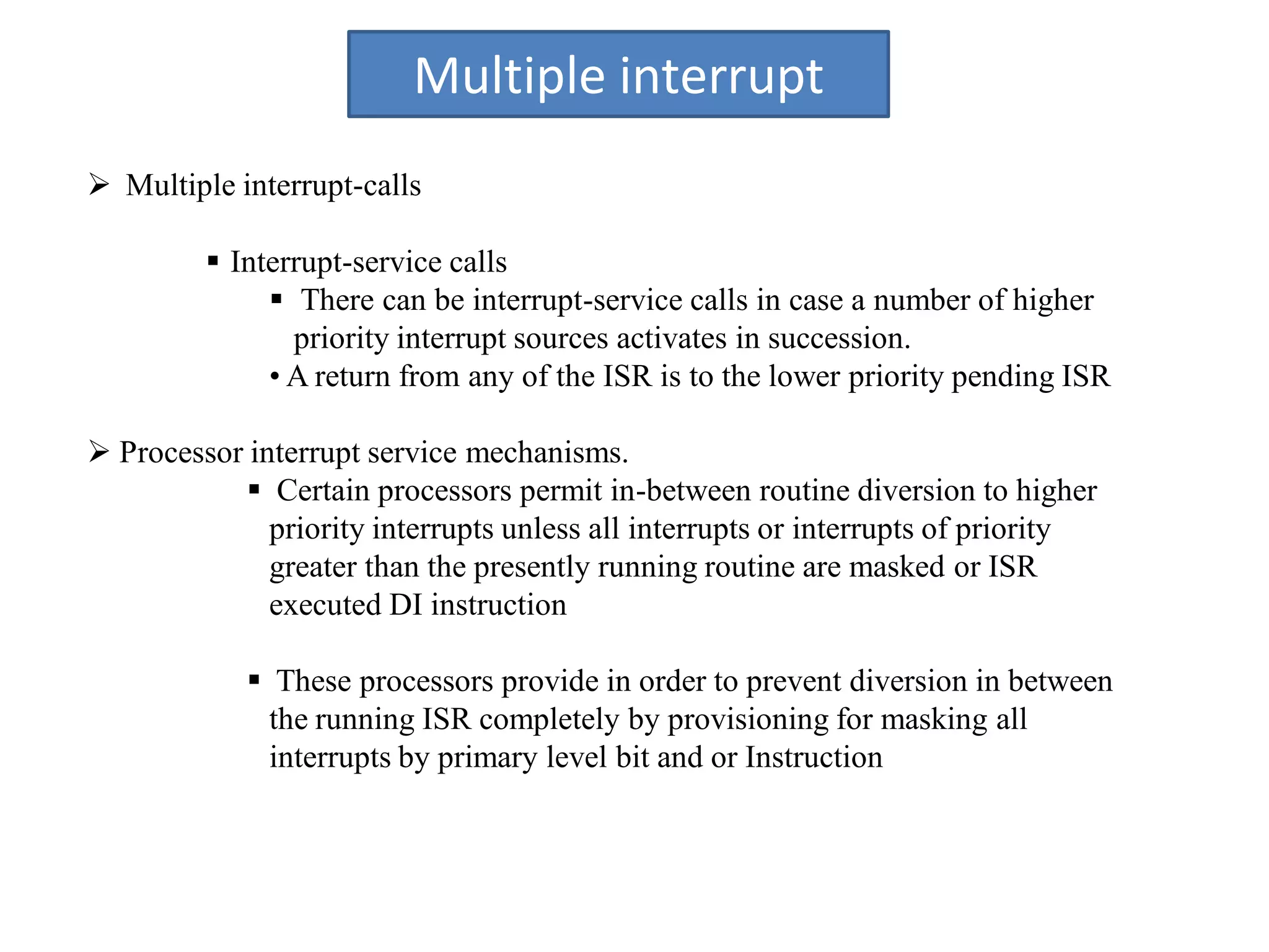 Device drivers and interrupt service mechanism | PDF