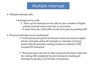 Device drivers and interrupt service mechanism | PDF
