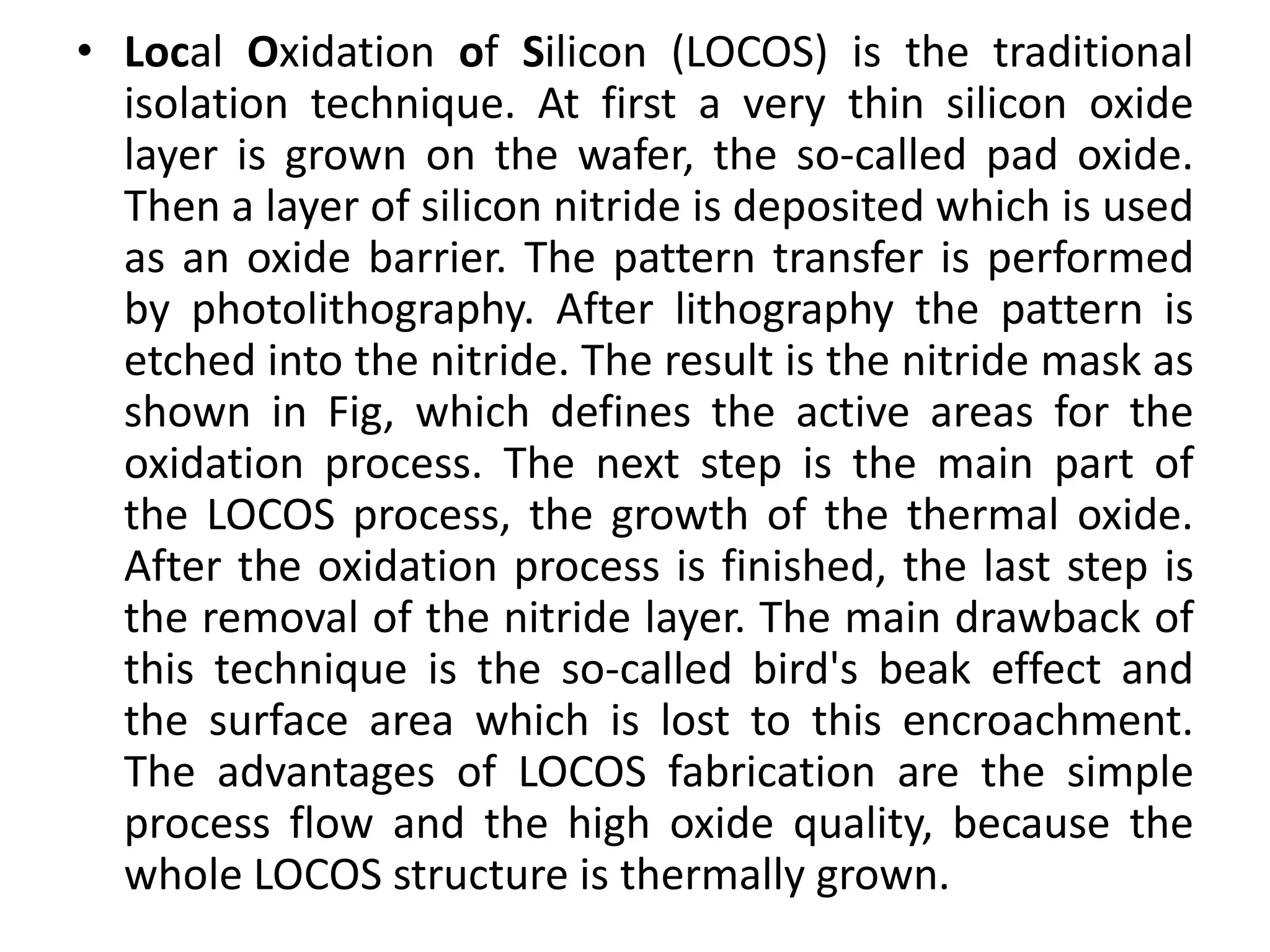 Device isolation | PPTX