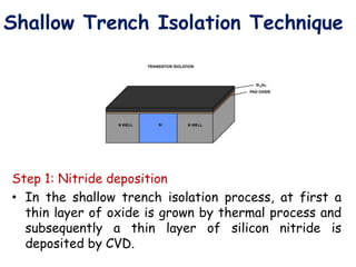 Device isolation Techniques | PPTX
