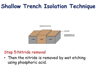 Device isolation Techniques | PPTX