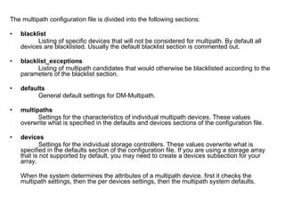 Device mapper multipathing | PPT