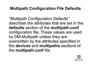 Device mapper multipathing | PPT