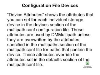 Device mapper multipathing | PPT